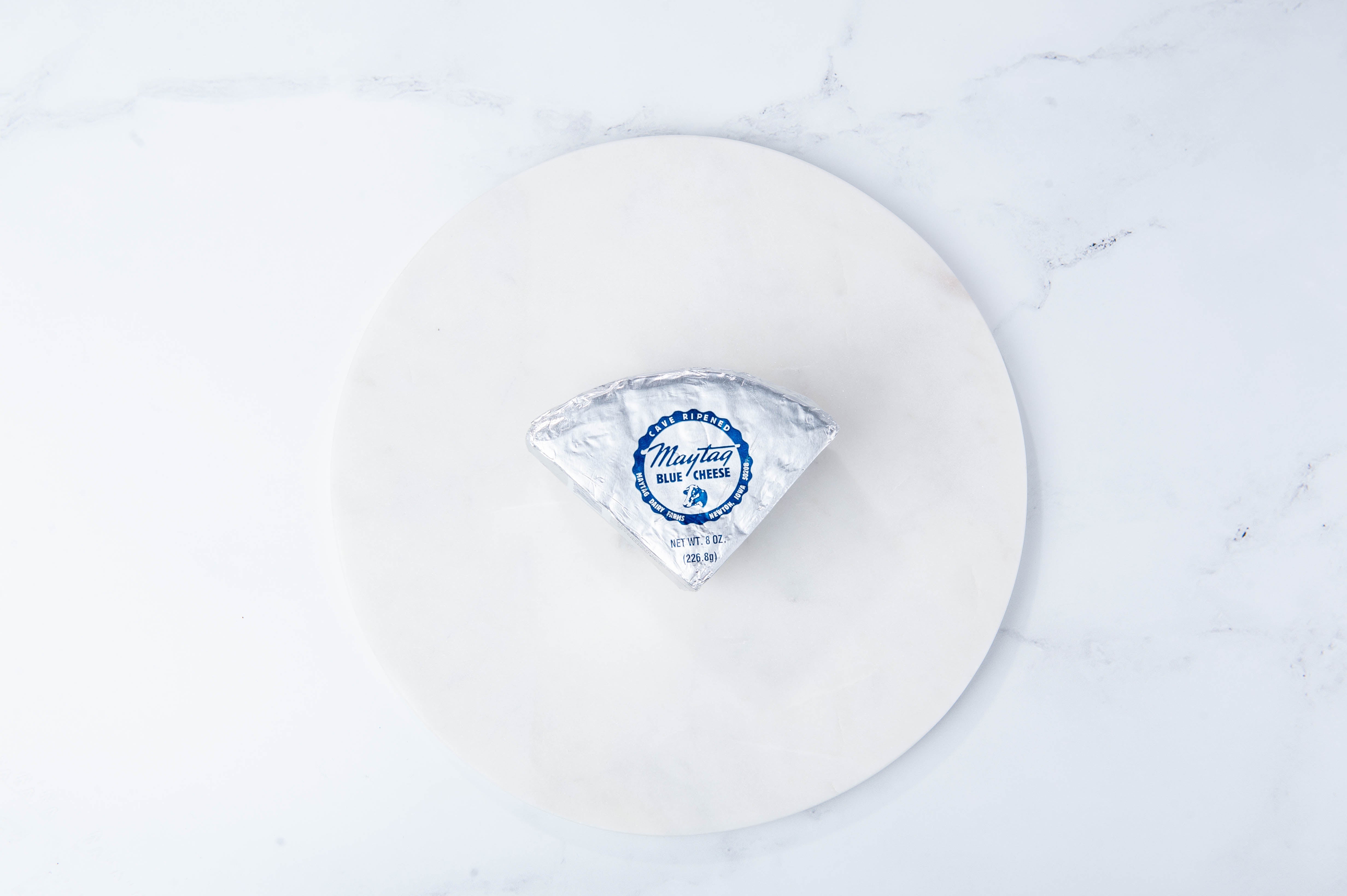 8 oz. Maytag Blue Cheese Wedge – Maytag Dairy Farms, LLC