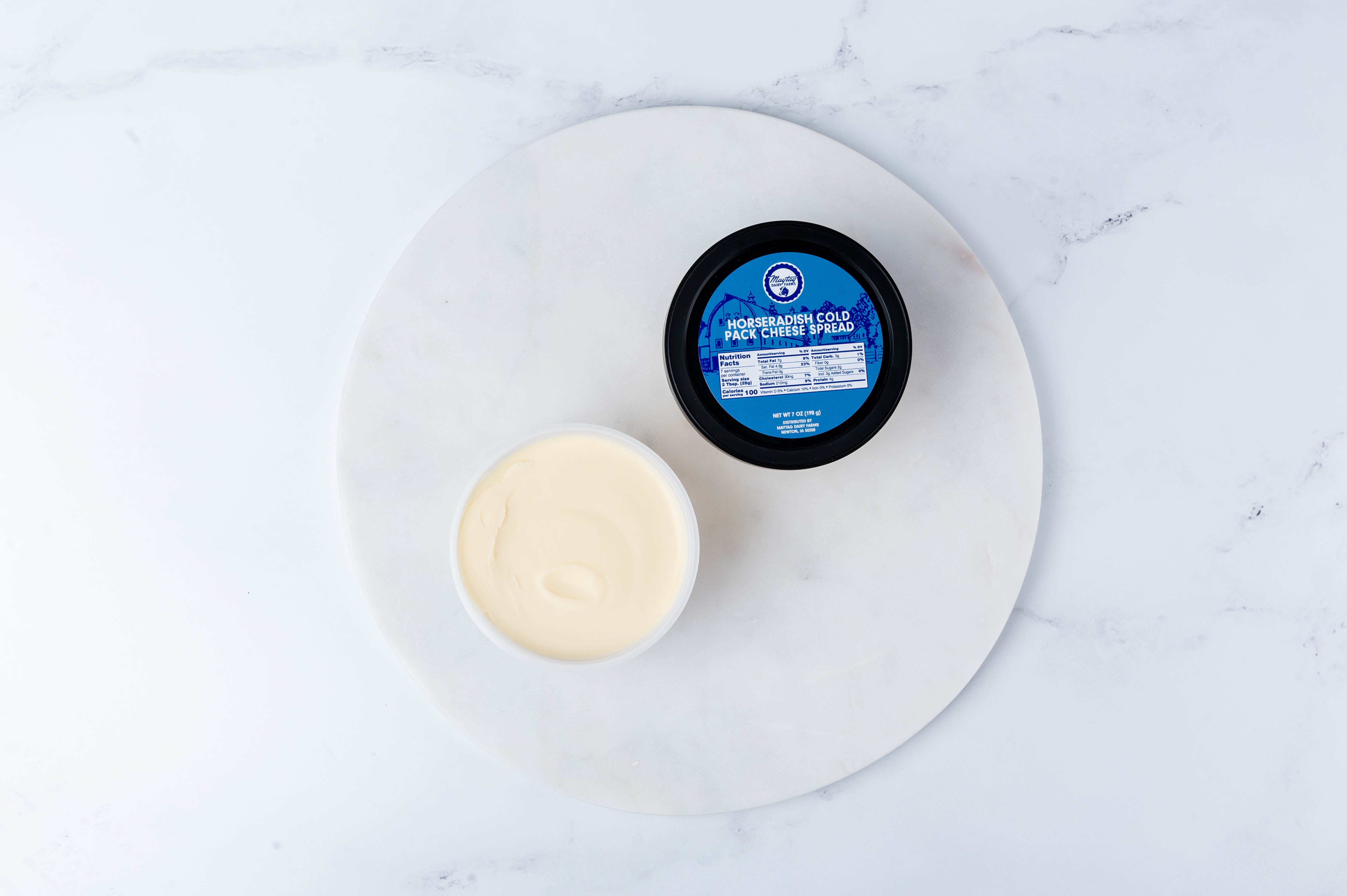 7 oz. Maytag Horseradish Cheese Spread – Maytag Dairy Farms, LLC
